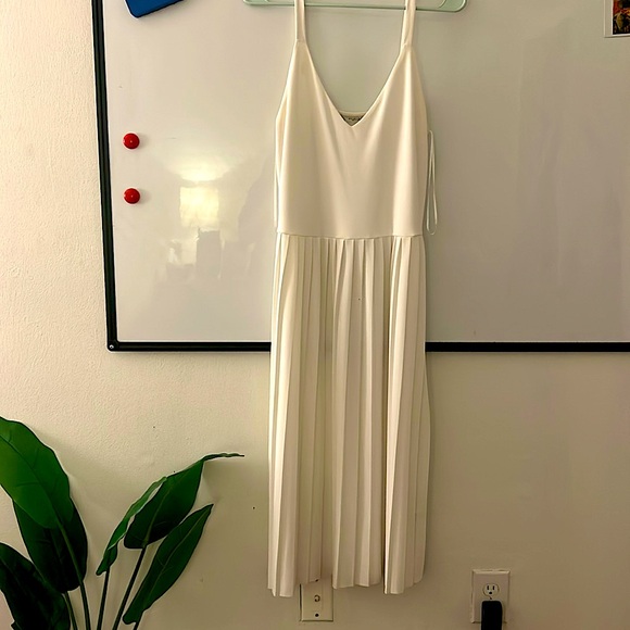 Zara | Dresses | White Graduation Dress | Poshmark